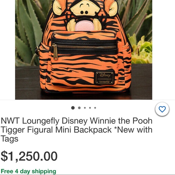 Loungefly | Bags | Tigger Mini Backpack Sold Out Disney Loungefly ...